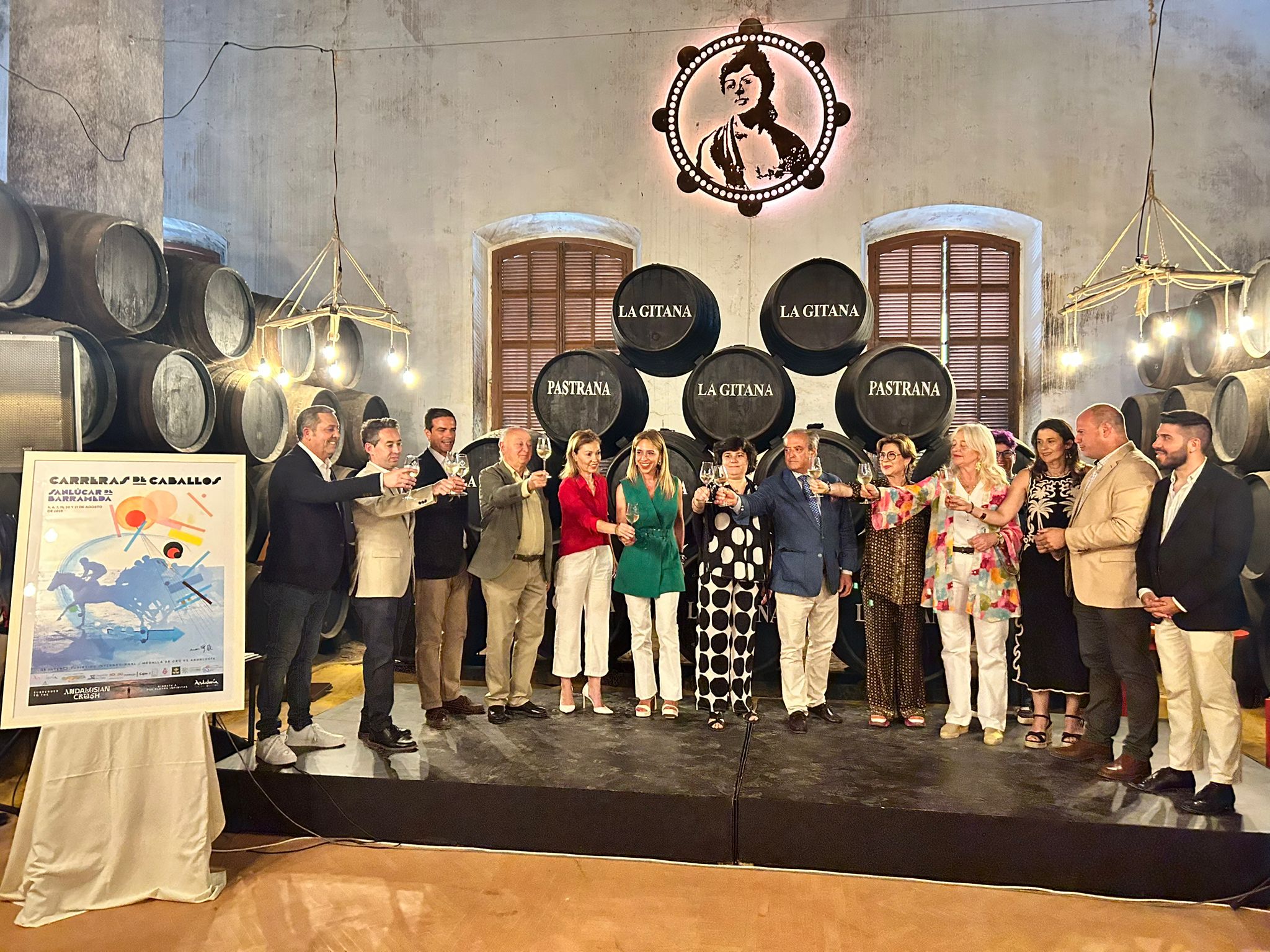 PRESENTADO EL CARTEL ANUNCIADOR DE LAS CARRERAS DE CABALLOS DE SANLÚCAR 2025 | Sanlúcar de Barrameda